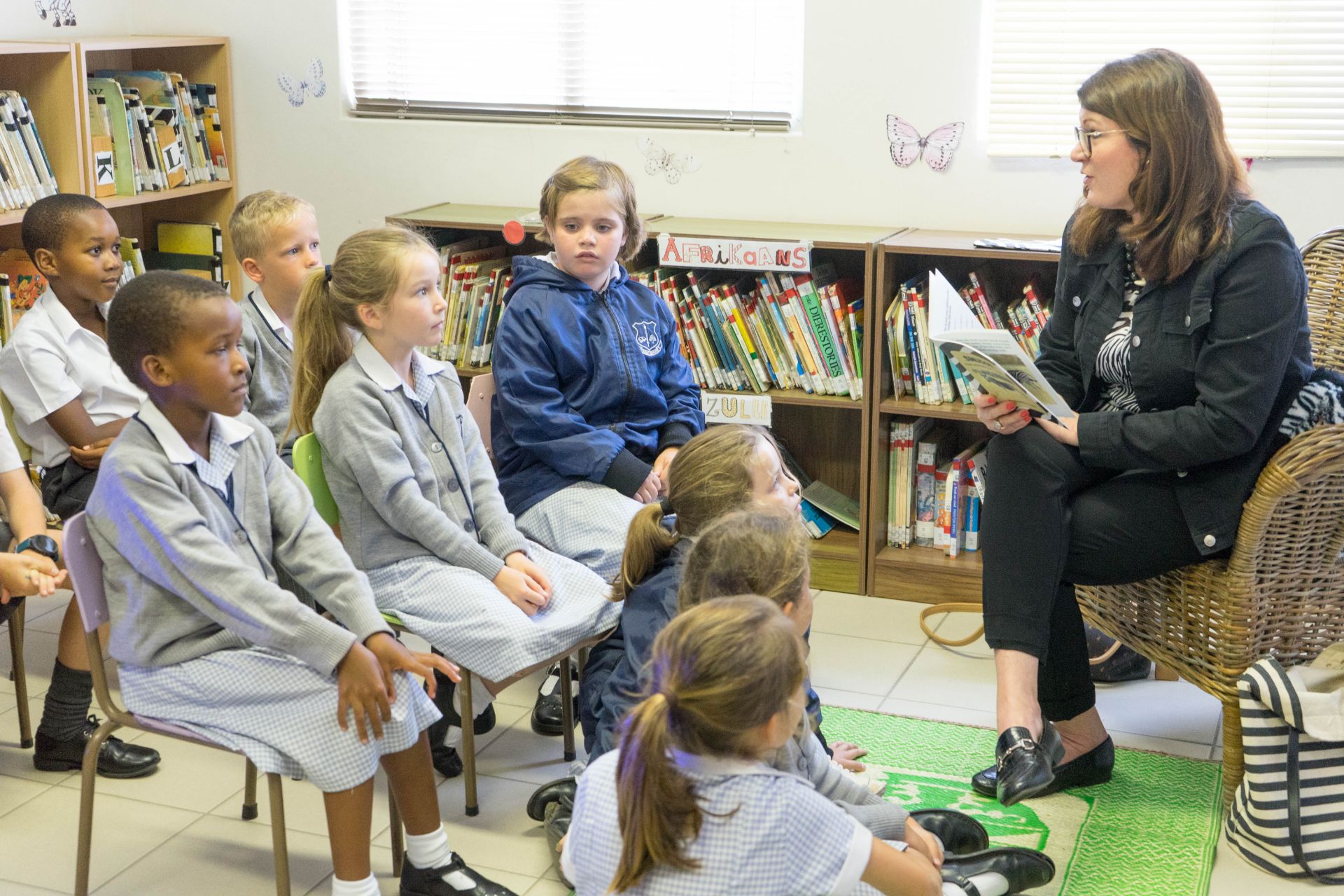 THE ZEBRA LADY VISITS – Domino Servite School